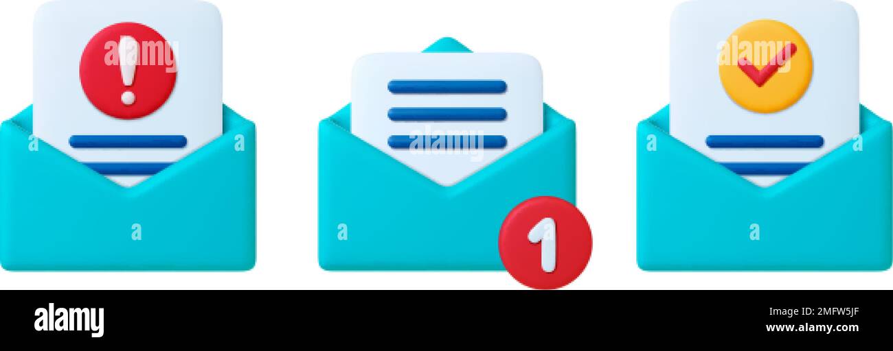 Notice delivery Stock Vector Images - Alamy