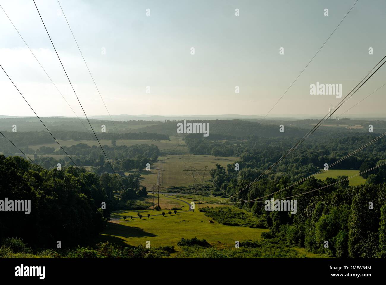Hawk Watch Overlook at Rocky Ridge Park in Pennsylvania Stock Photo - Alamy