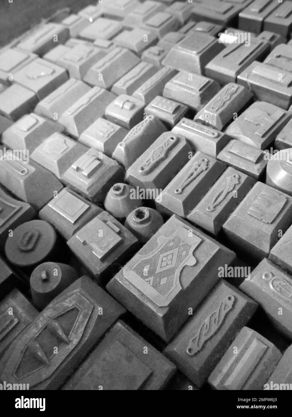 Old printing plate hi-res stock photography and images - Alamy