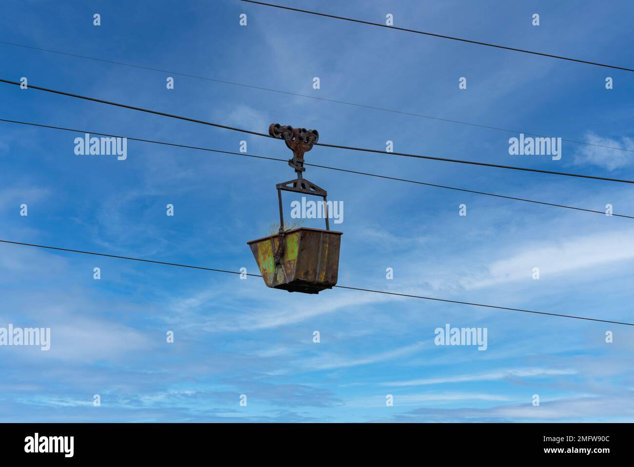 Old cable car coal transportation hi-res stock photography and images ...