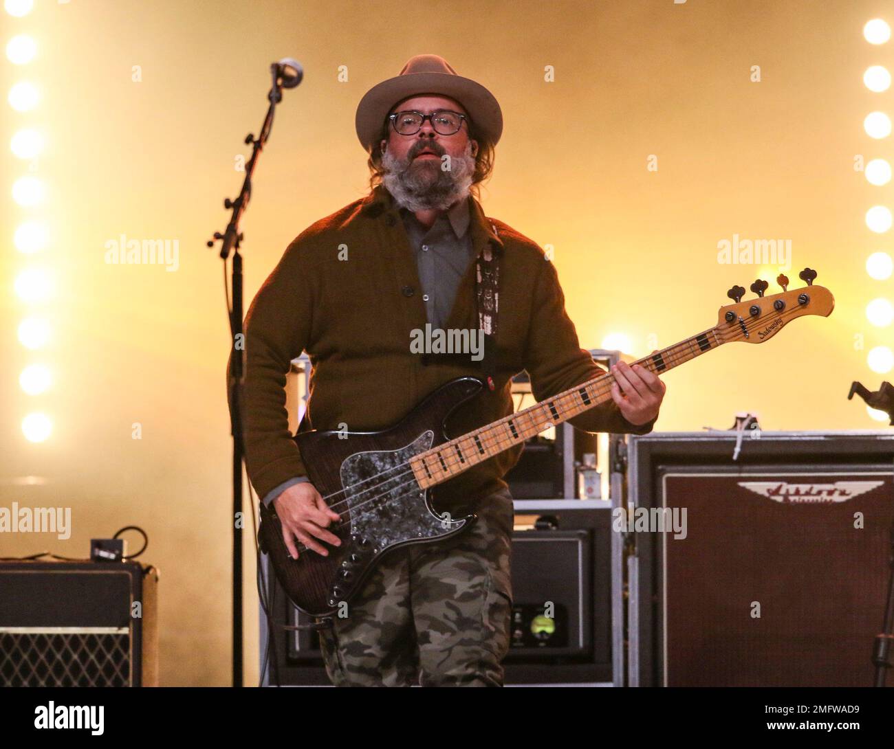 Jimbo Hart with Jason Isbell and The 400 Unit performs during the Live ...