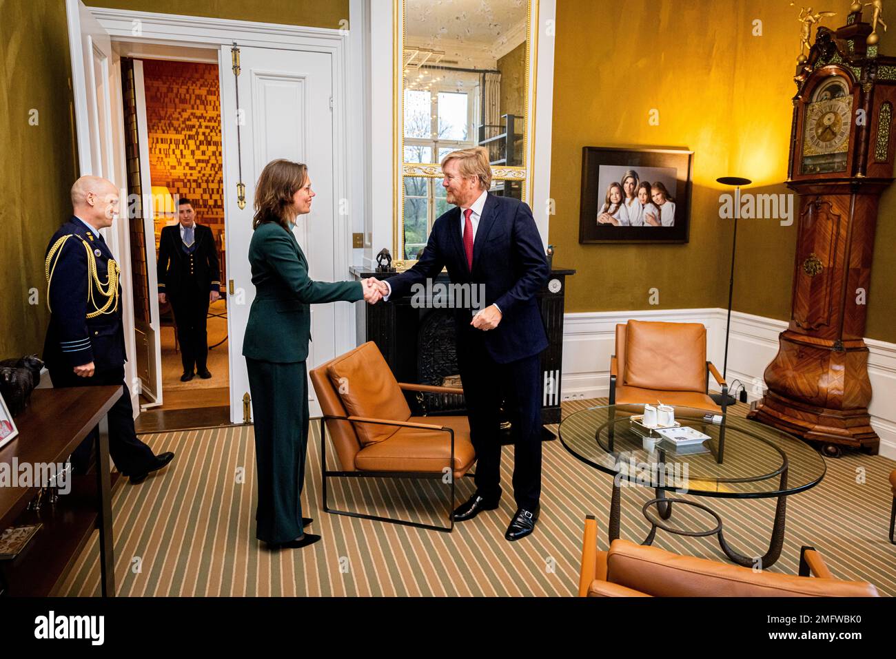 THE HAGUE - King Willem-Alexander receives party leader of the ...