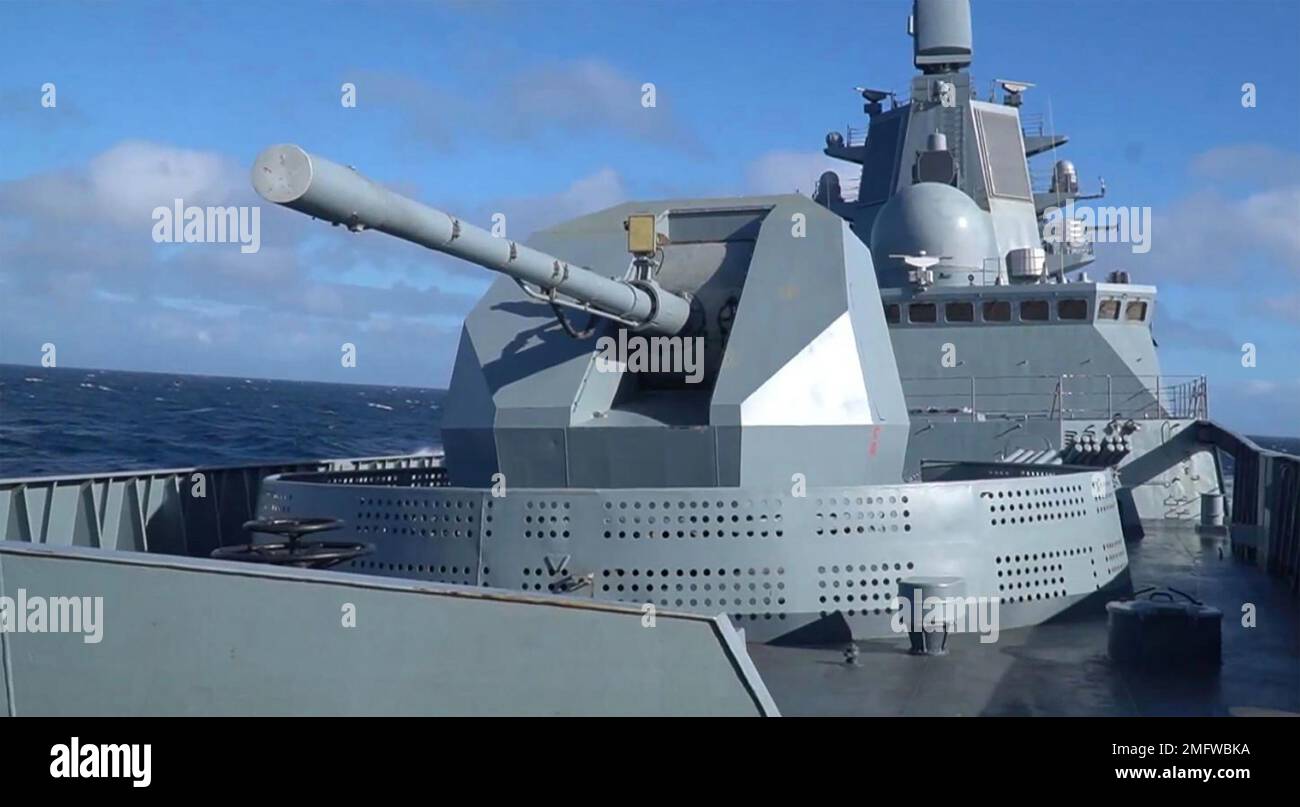 ADMIRAL GORSHKOV Russian guided missile frigate commissioned in 2018 ...
