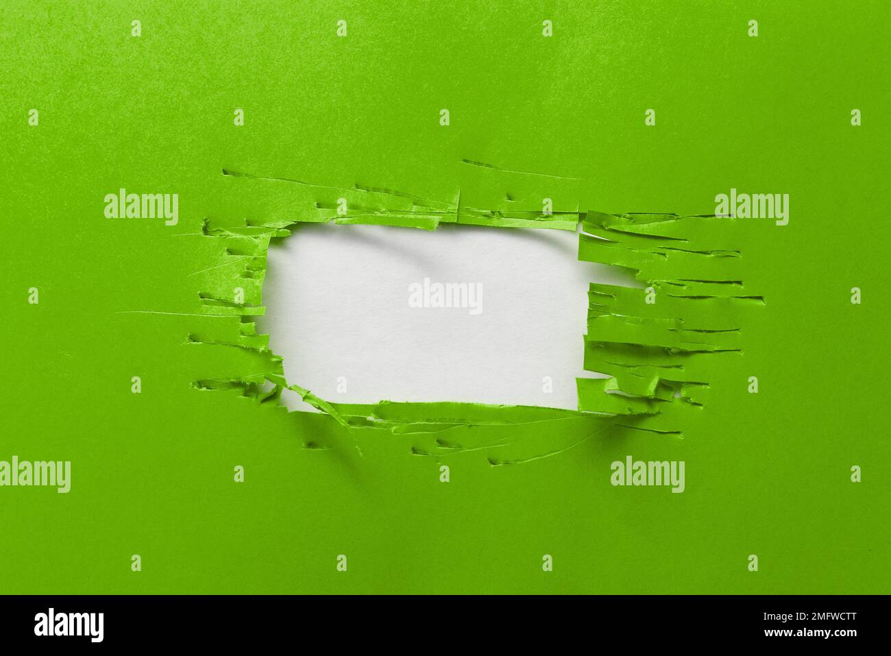 Important Information Written Under Ripped Piece Of Paper. Crutial Announcement Underneath Torn ...