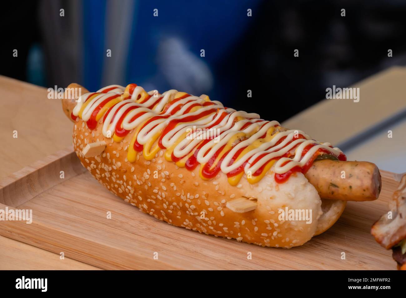 Hot dog counter hi-res stock photography and images - Alamy