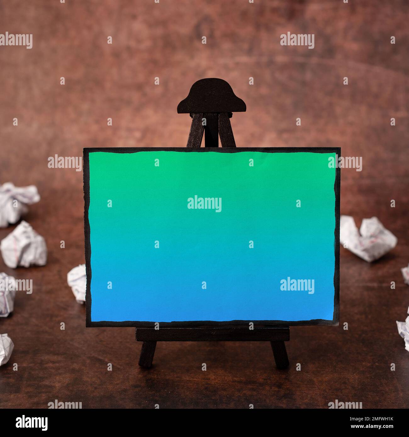 Paper Wraps Placed Around Important Information. Wrinkled Notes ...