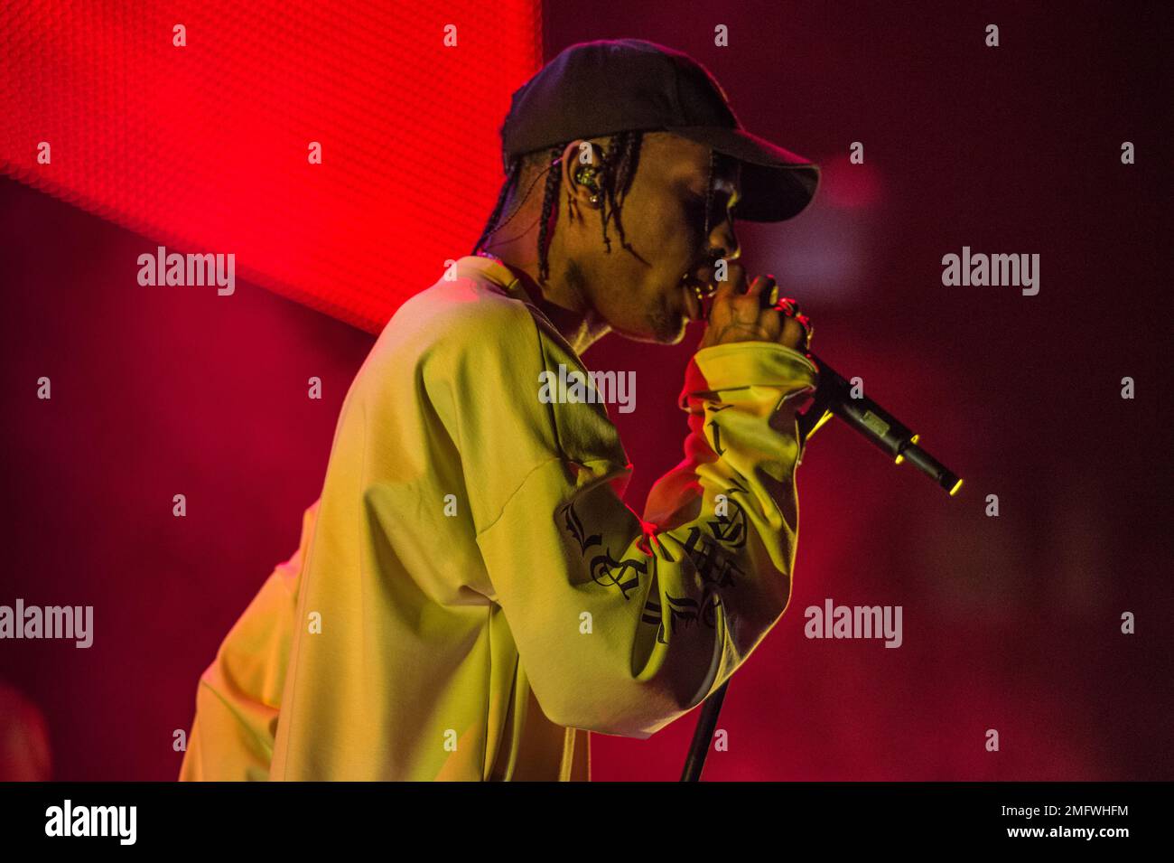 Travis scott concert hi-res stock photography and images - Alamy