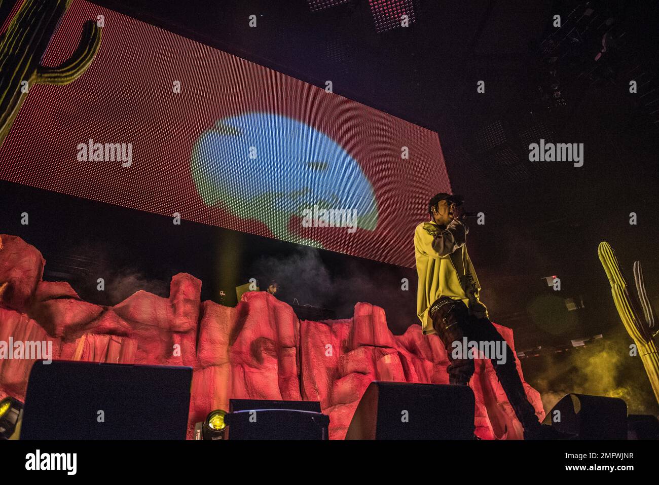 Travis scott concert hi-res stock photography and images - Alamy