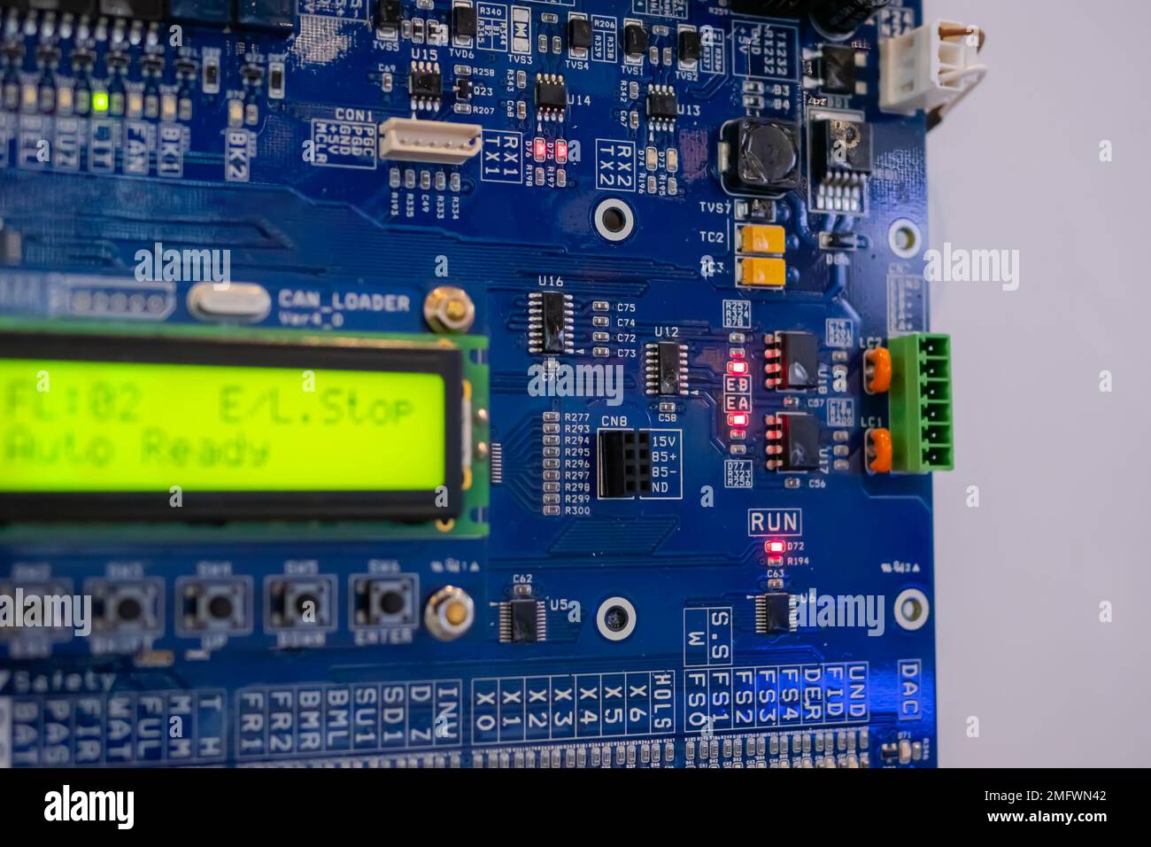 Printed circuit board - pcb for elevator with display module at lift ...