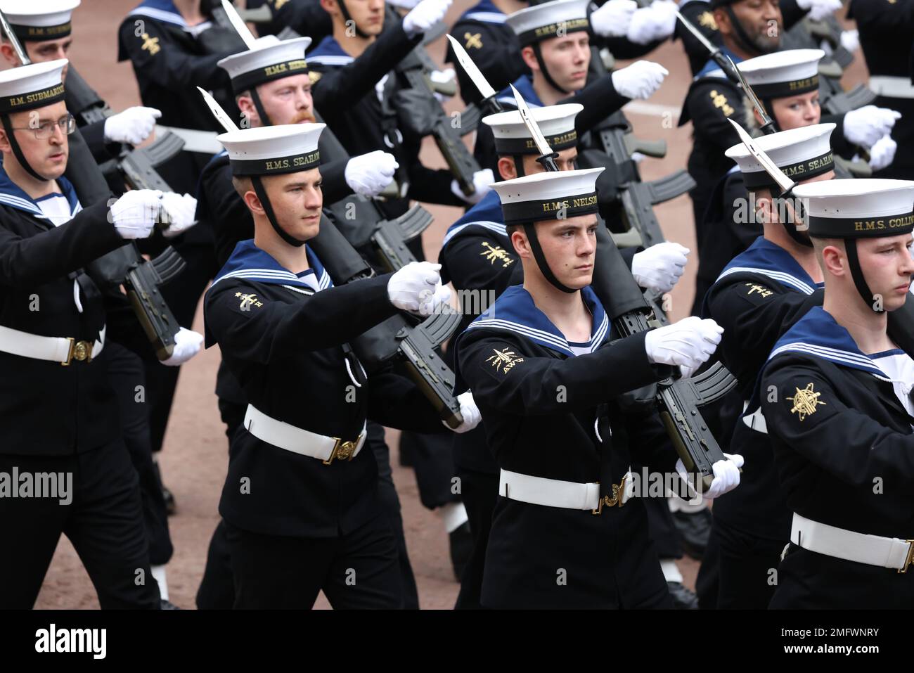 Platinum Jubliee Pageant, celebrating 70 years of The Queen's service ...