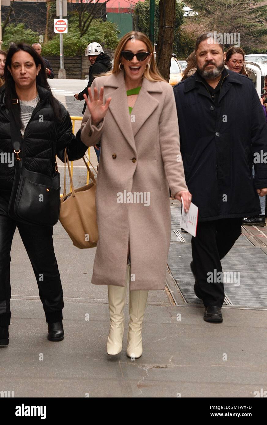 New York, NY, USA. 25th Jan, 2023. Brianne Howey seen At The View in ...