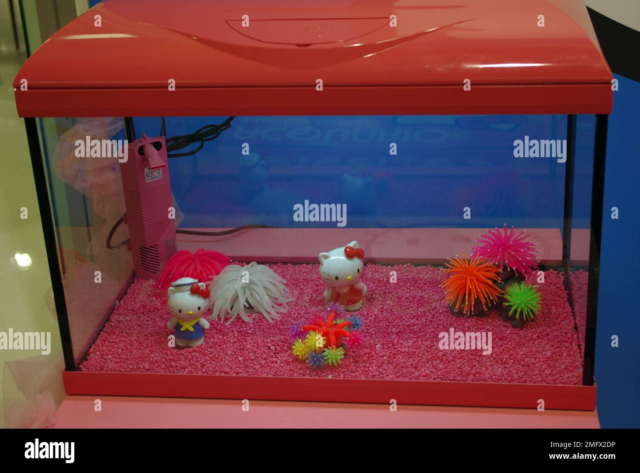 Aquarium set for children Stock Photo - Alamy