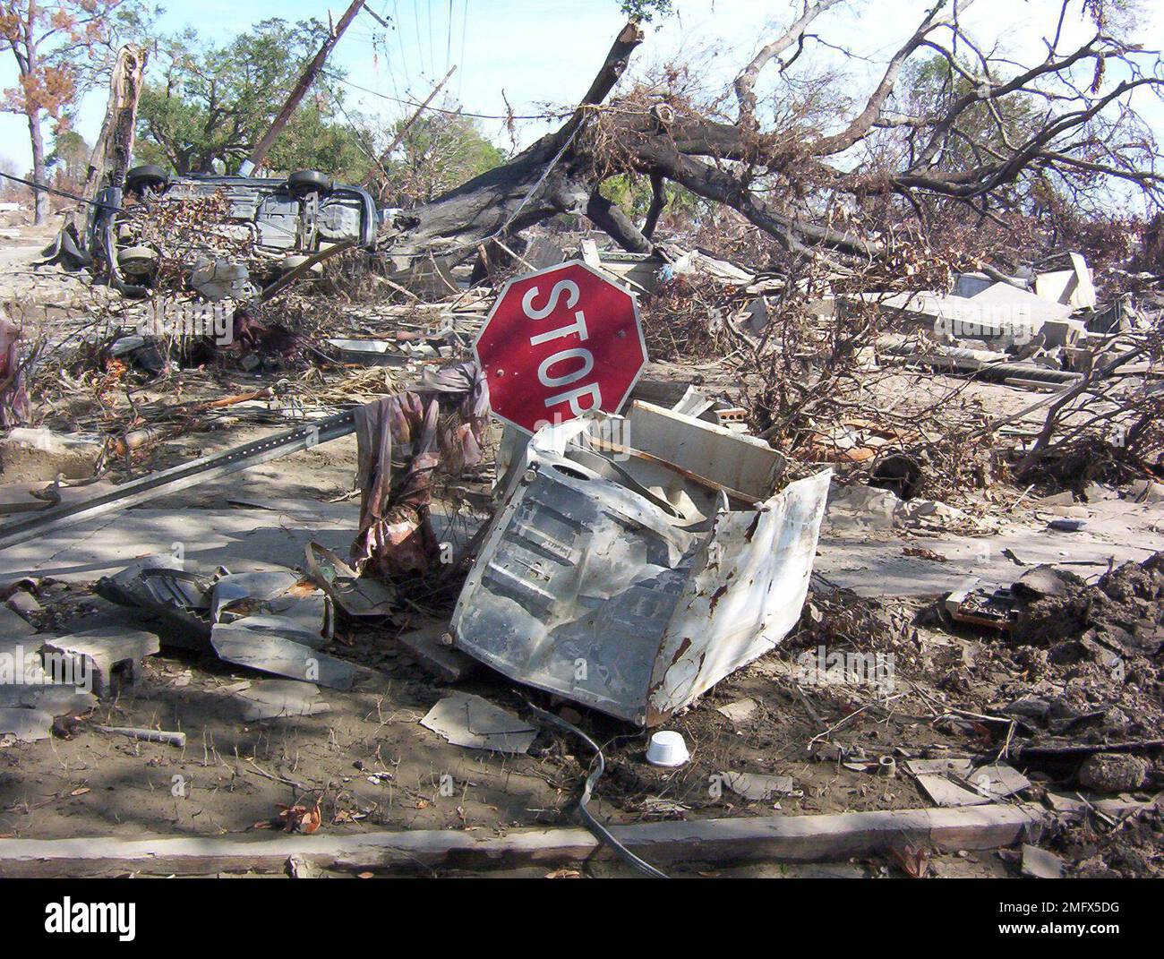 Material from Vice Admiral Allen - Aftermath - 26-HK-371-3. Hurricane ...