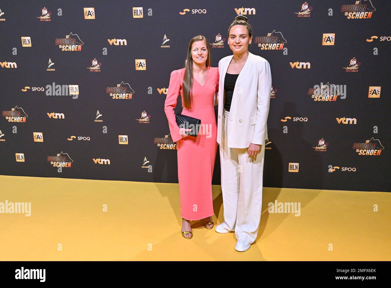 Red Flames player Shari Van Belle and Red Flames goalkeeper Nicky ...