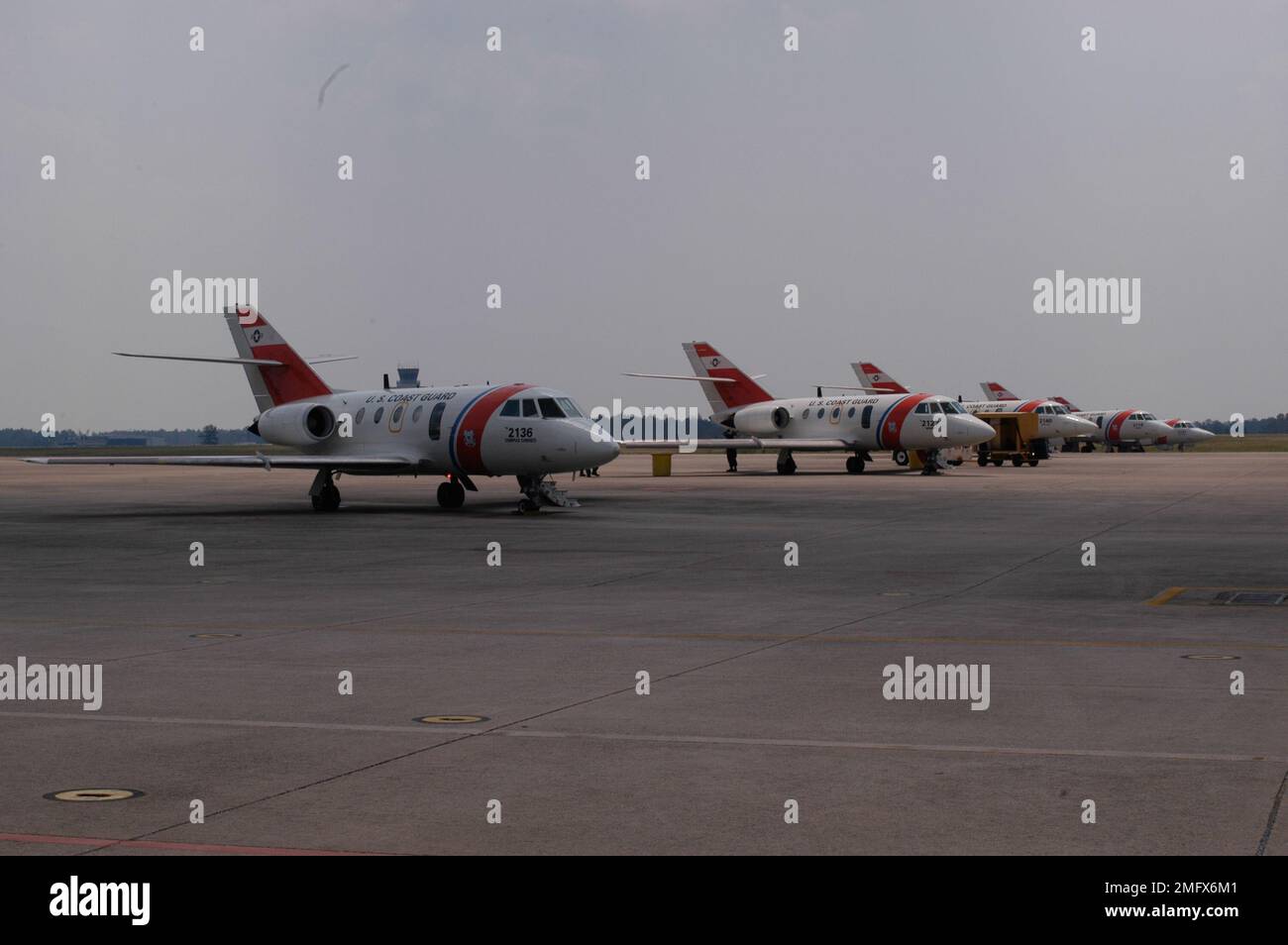 Aircrafts - HU-25 Guardian - 26-HK-55-35. HU-25s on ramp2. Hurricane ...