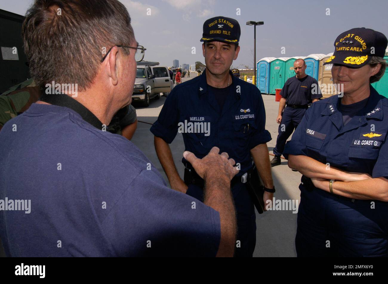Vice Admiral Vivien Crea - 26-HK-15-95. VADM Crea with CAPT Robert ...
