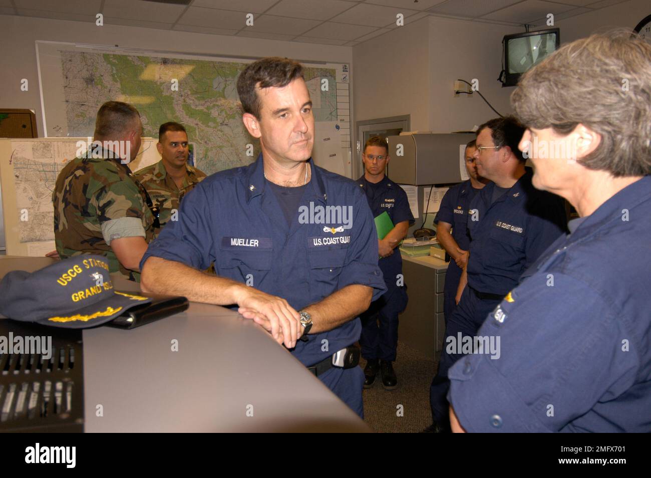 Vice Admiral Vivien Crea - 26-HK-15-67. Hurricane Katrina Stock Photo ...