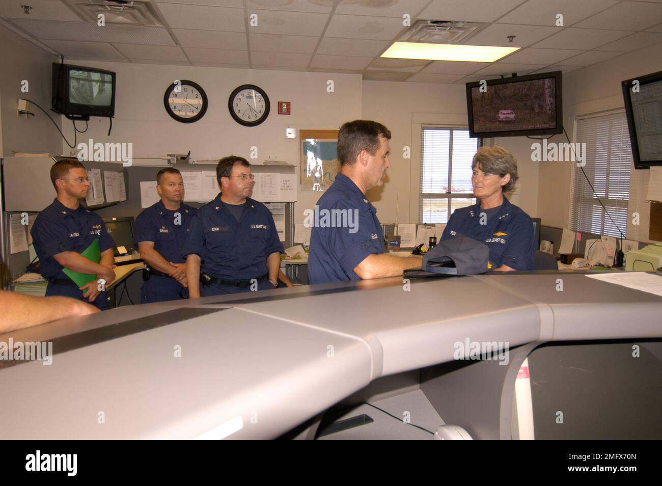 Vice Admiral Vivien Crea - 26-HK-15-64. Hurricane Katrina Stock Photo ...