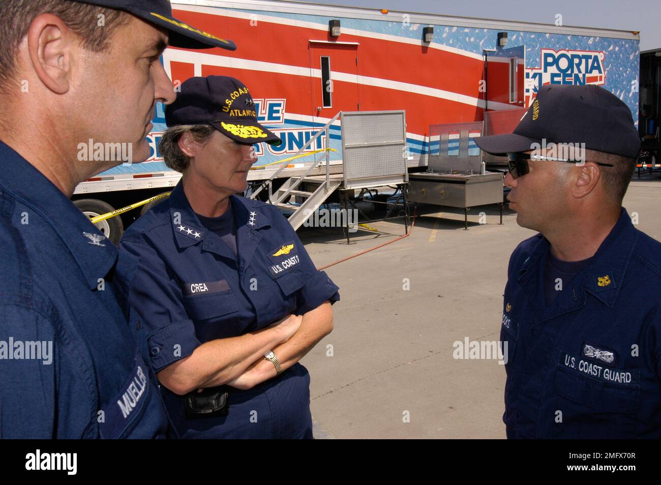 Vice Admiral Vivien Crea - 26-HK-15-107. Hurricane Katrina Stock Photo ...