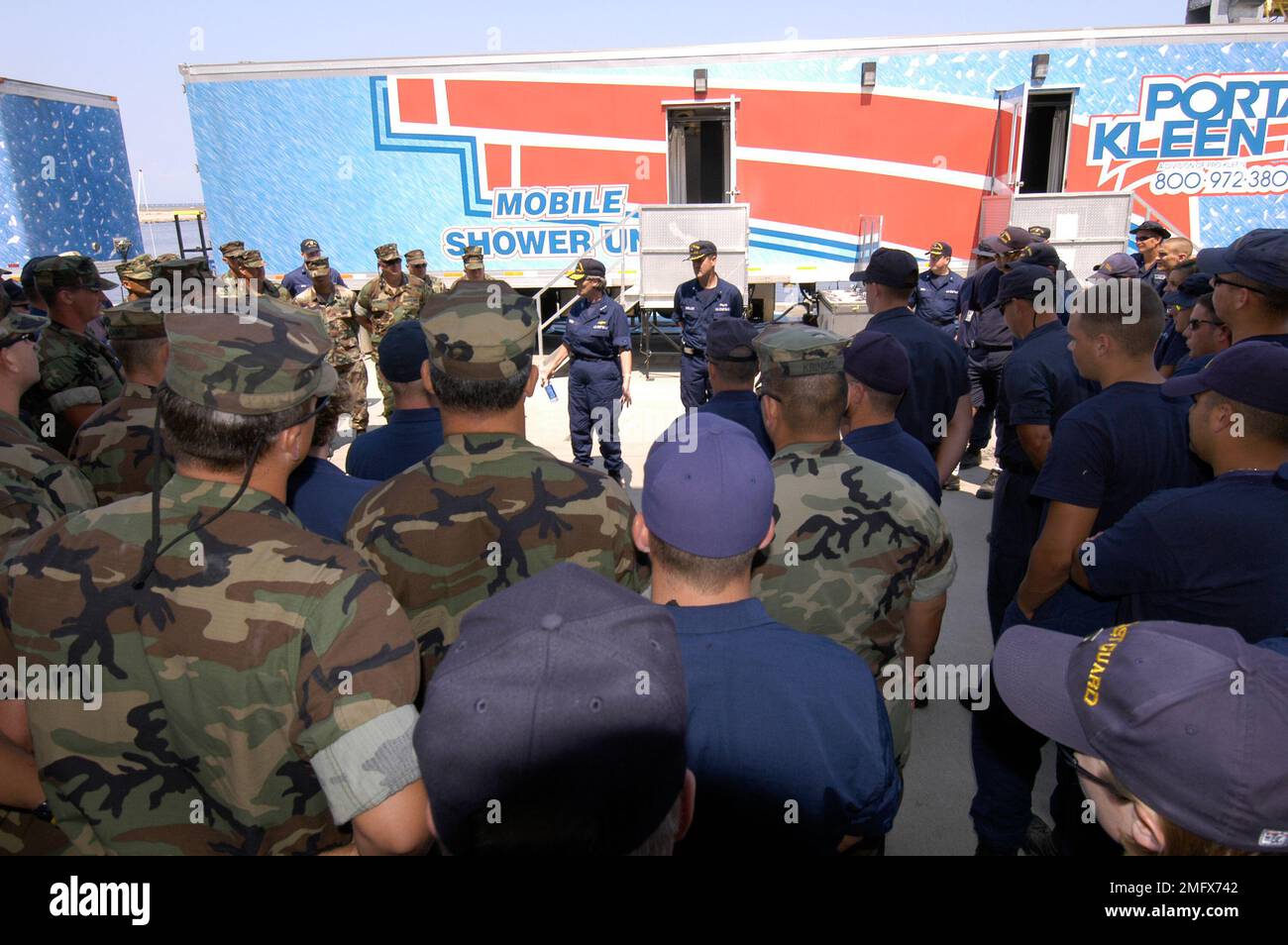 Vice Admiral Vivien Crea - 26-HK-15-108. Hurricane Katrina Stock Photo ...