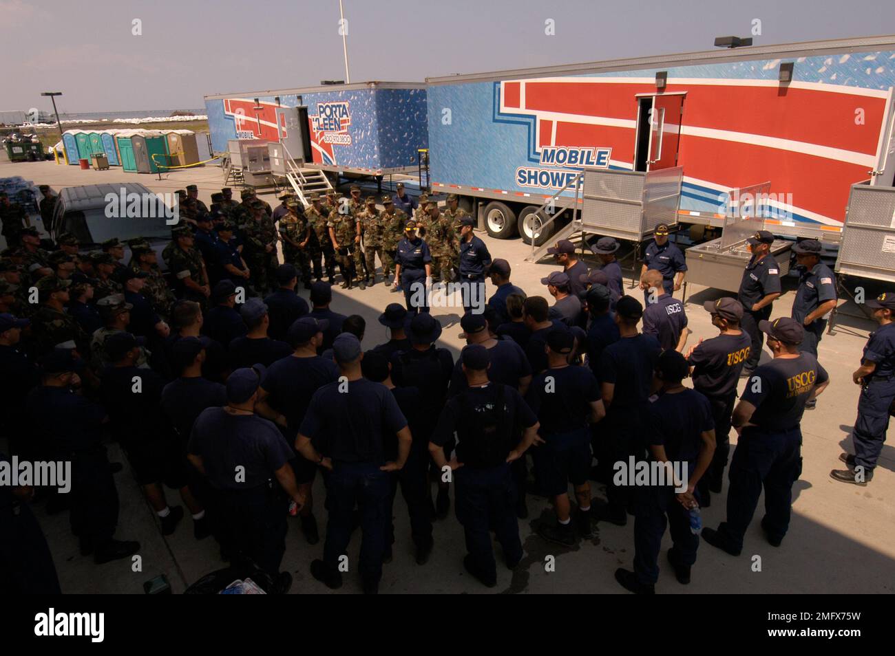 Vice Admiral Vivien Crea - 26-HK-15-112. Hurricane Katrina Stock Photo ...