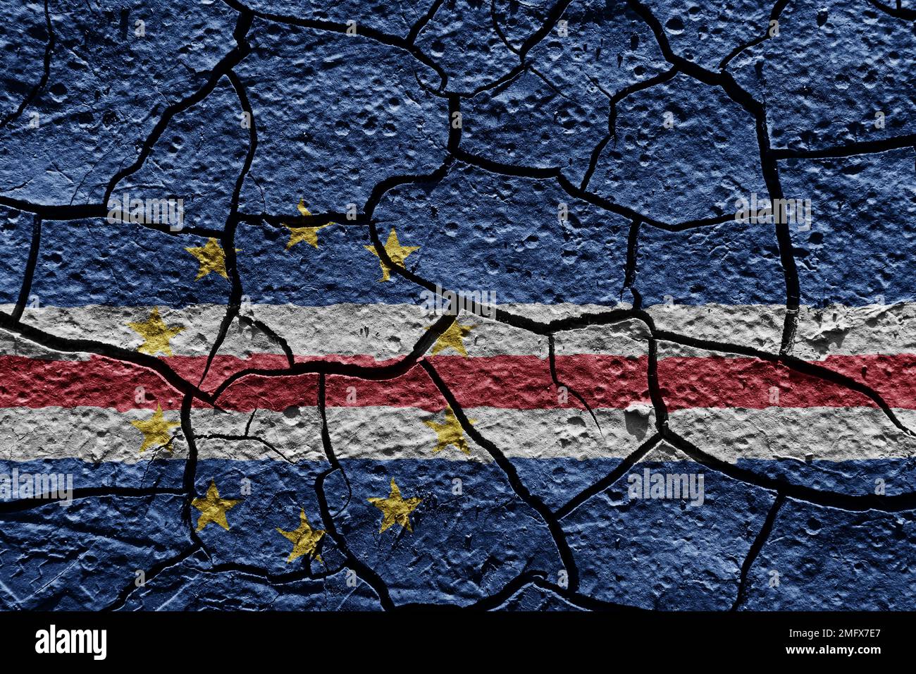 Cape verde praia national flag hi-res stock photography and images - Alamy