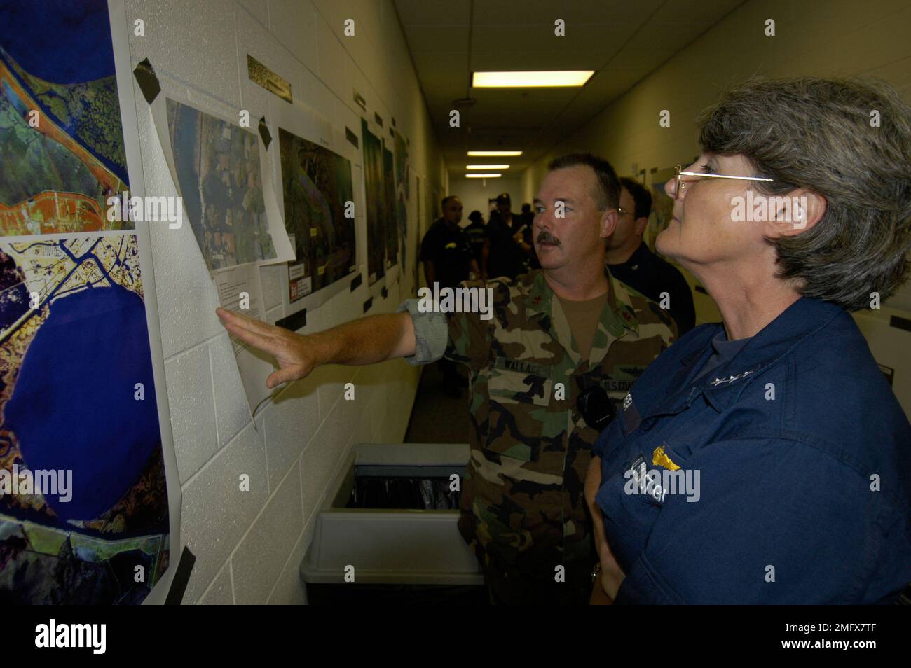 Vice Admiral Vivien Crea - 26-HK-15-46. CG personnel briefing VADM Crea ...
