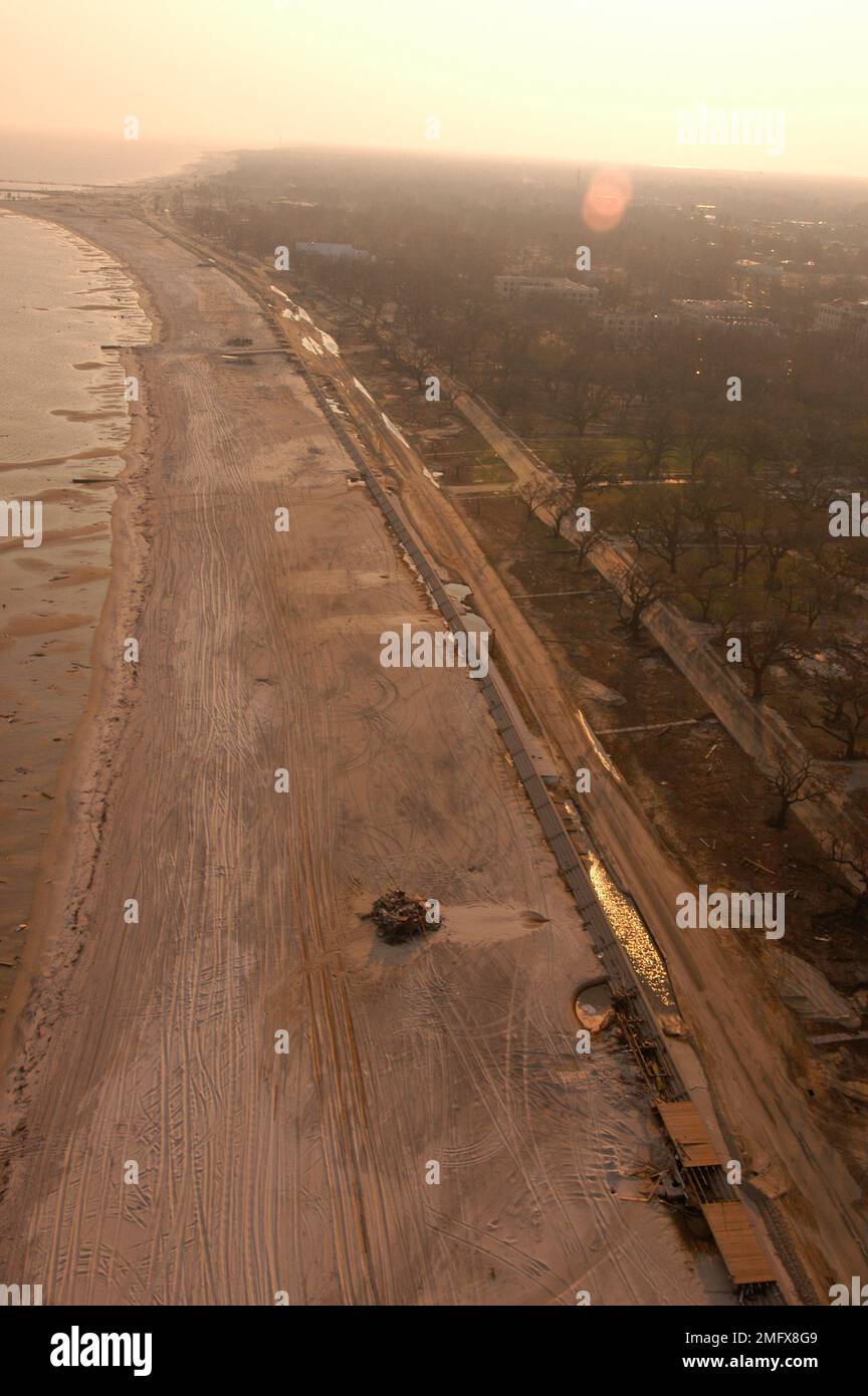 Vice Admiral Vivien Crea - 26-HK-15-9. aerial view of beachfront and ...