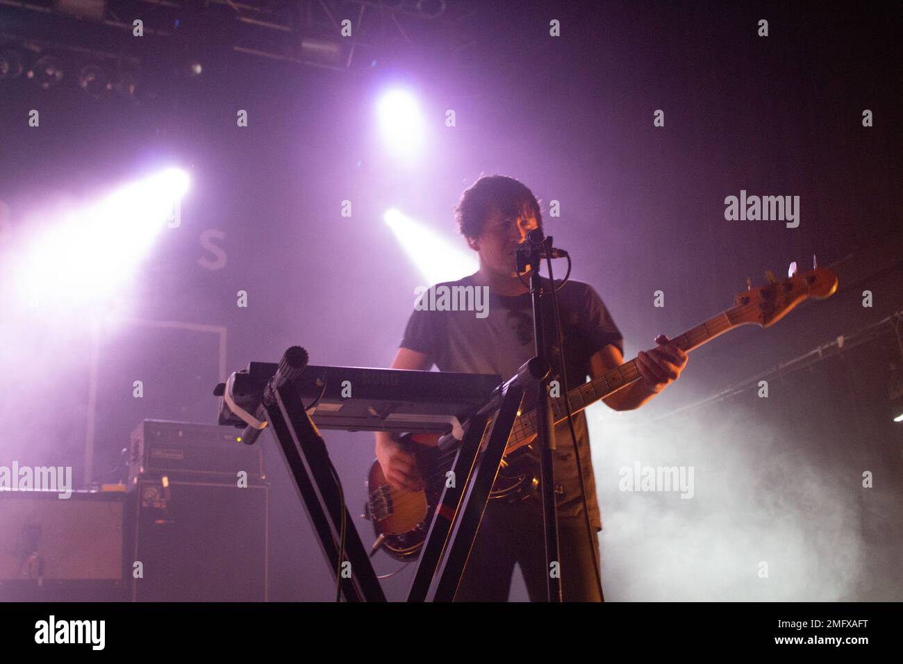 Wombats in concert from Terminal 5 in New York Stock Photo - Alamy