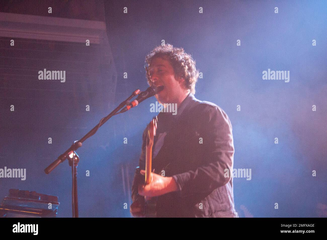 Wombats in concert from Terminal 5 in New York Stock Photo - Alamy