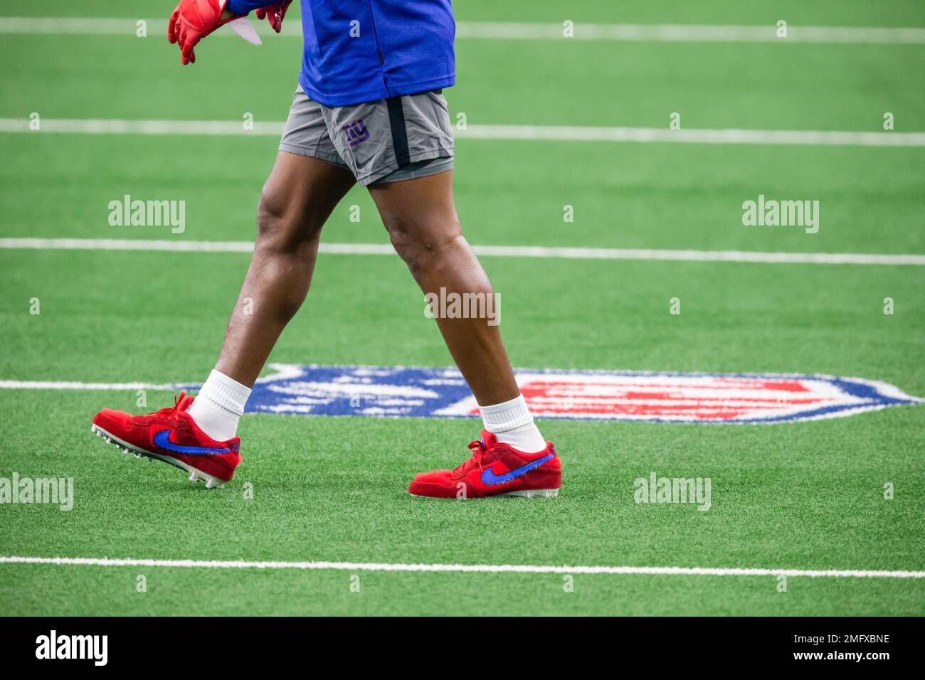 New York Giants cornerback Logan Ryan (23) wears Nike cleats before an ...
