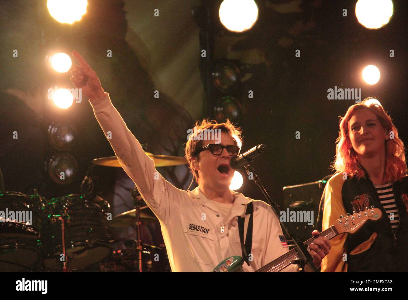 Weezer in concert at Webster Hall in New York Stock Photo - Alamy