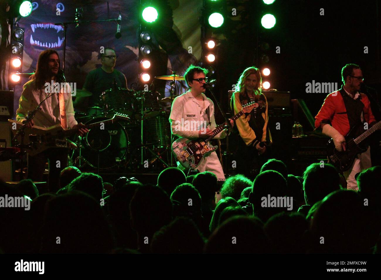 Weezer in concert at Webster Hall in New York Stock Photo - Alamy