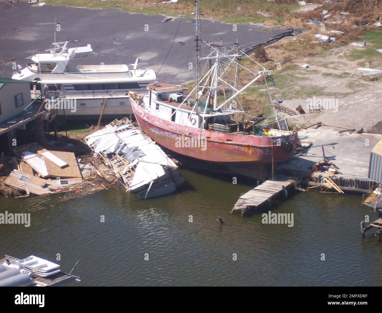 Aftermath - Displaced Boats - Miscellaneous - 26-HK-28-258. vessels ...