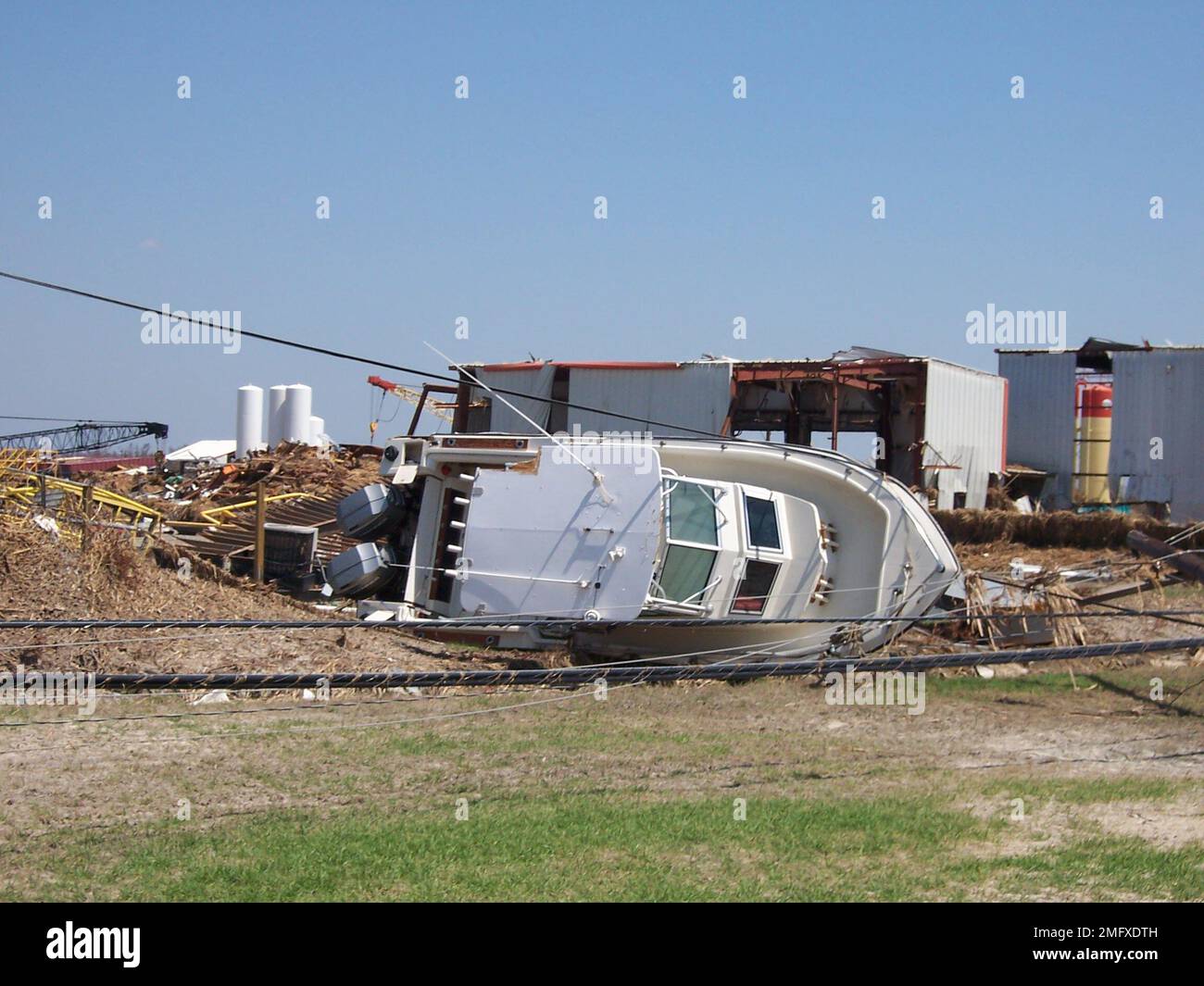 Aftermath - Displaced Boats - Miscellaneous - 26-HK-28-251. vessel on ...