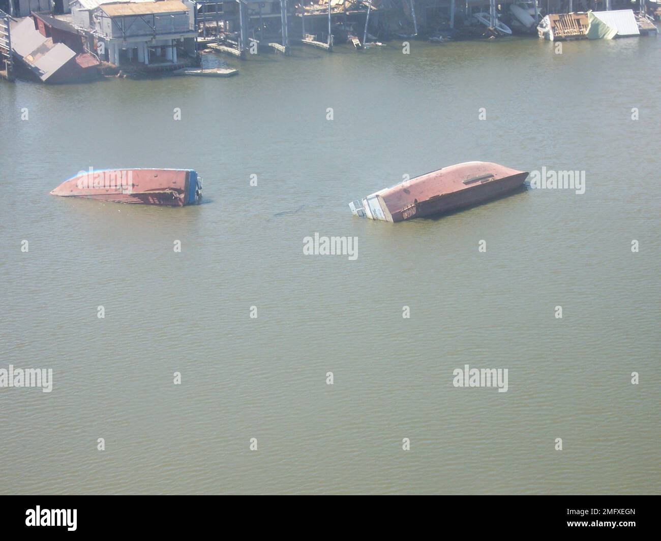 Aftermath - Displaced Boats - Miscellaneous - 26-HK-28-214. two ...