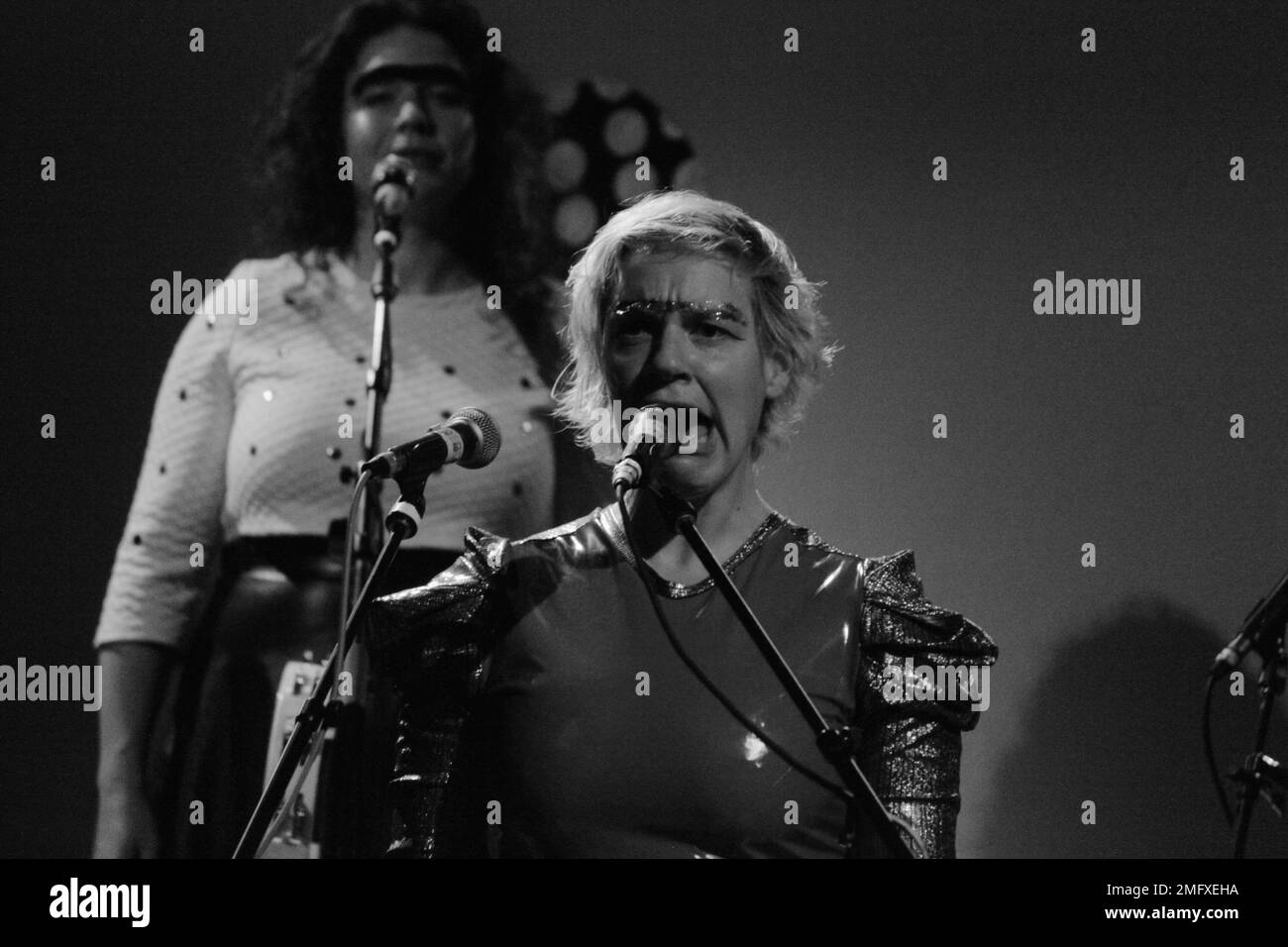 Tune-Yards - Merrill Garbus and Nate Brenner in concert at Music Hall ...
