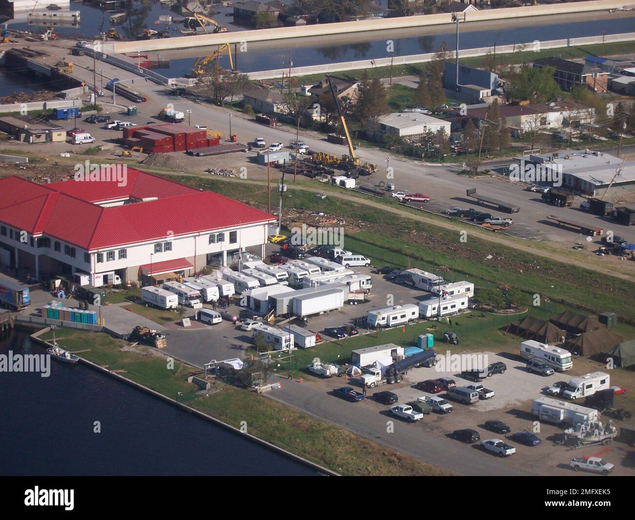 Overflight - New Orleans to Sunshine Bridge - 26-HK-213-5. Hurricane ...