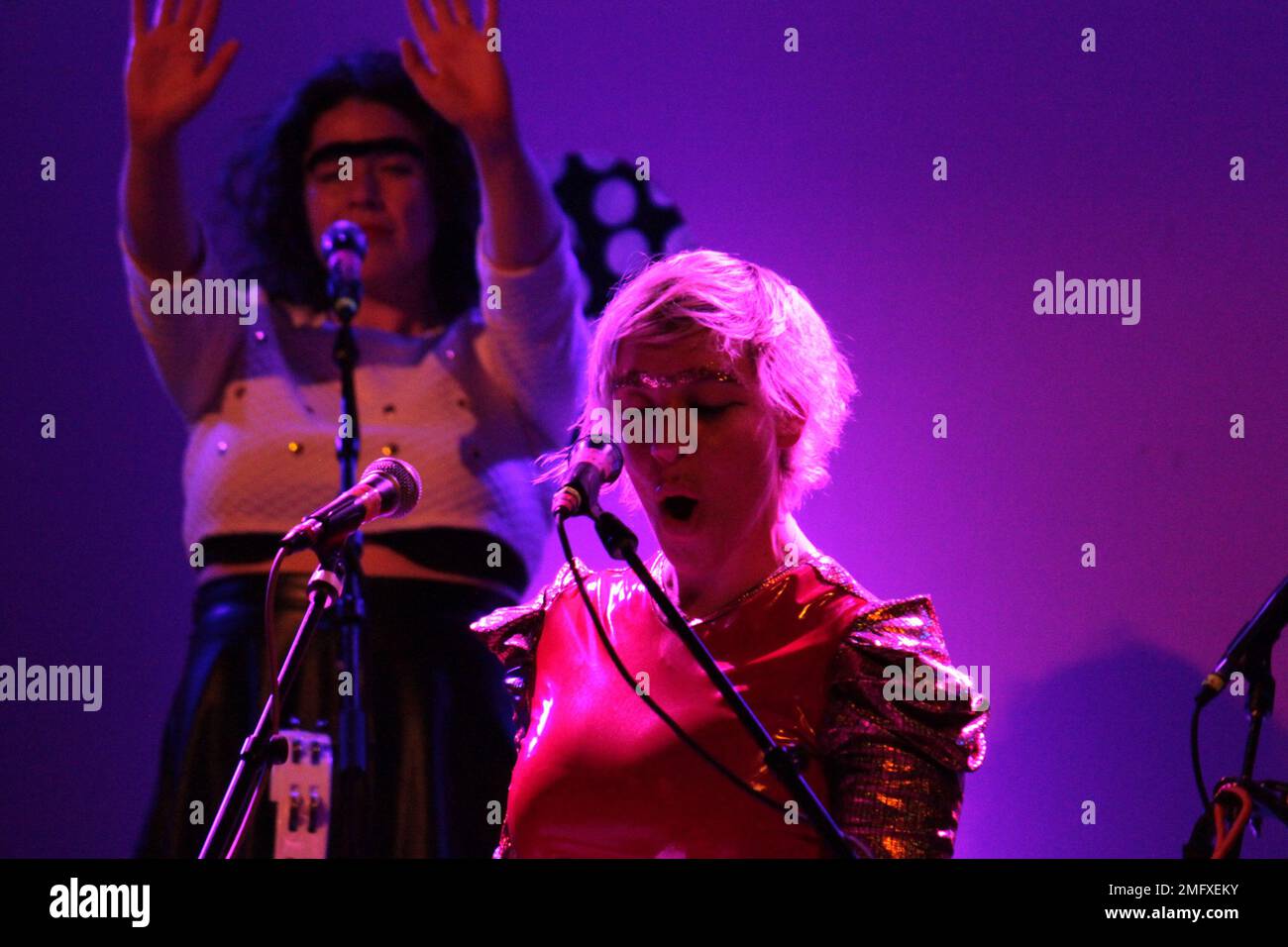 Tune-Yards - Merrill Garbus and Nate Brenner in concert at Music Hall ...