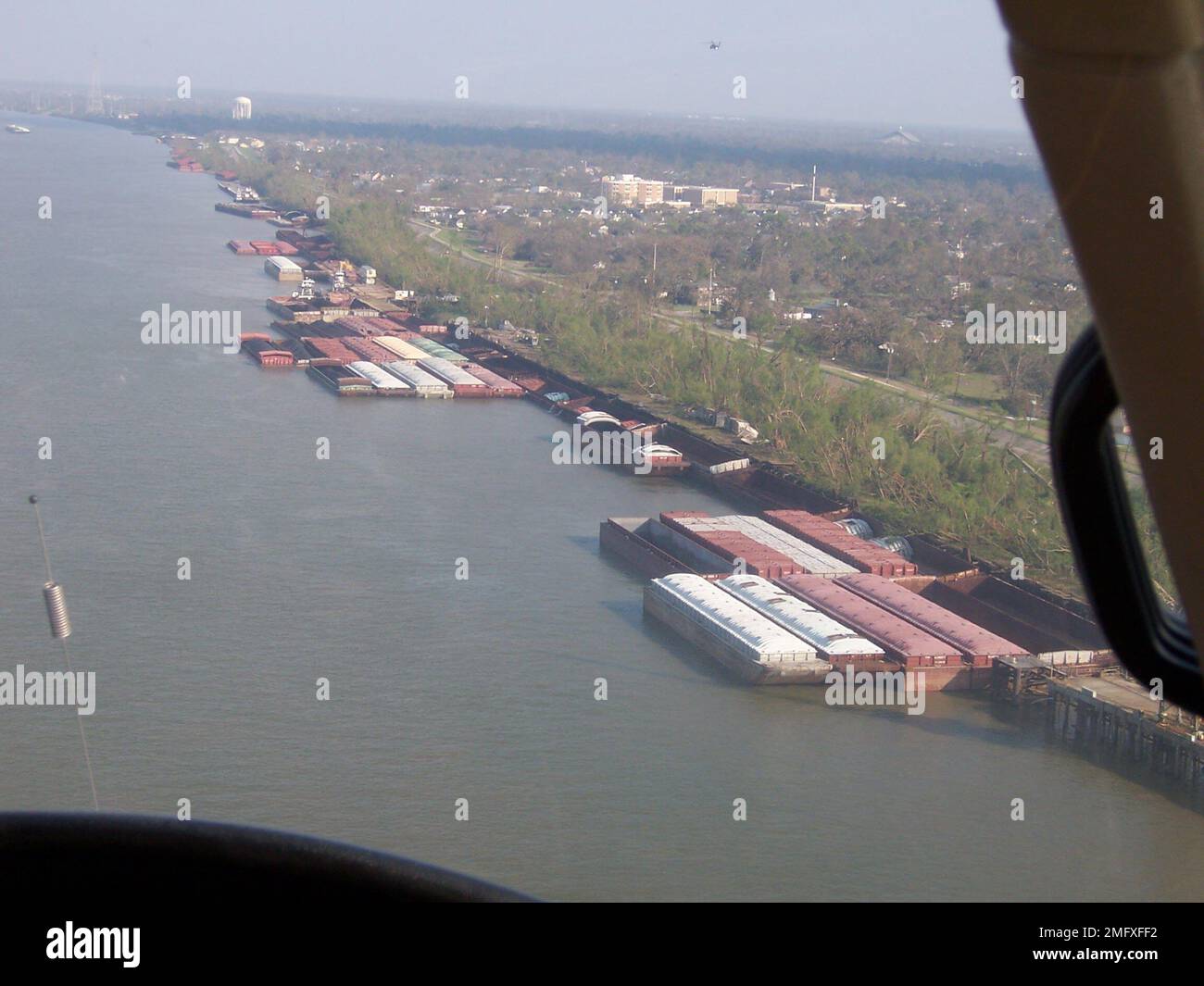 Overflight - New Orleans to Sunshine Bridge - 26-HK-213-33. Hurricane ...