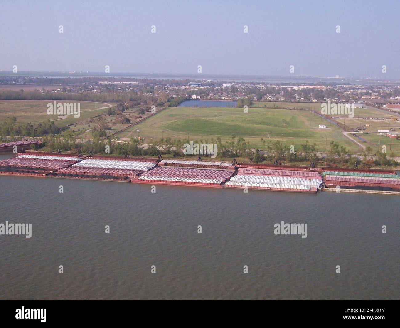 Overflight - New Orleans to Sunshine Bridge - 26-HK-213-48. Hurricane ...