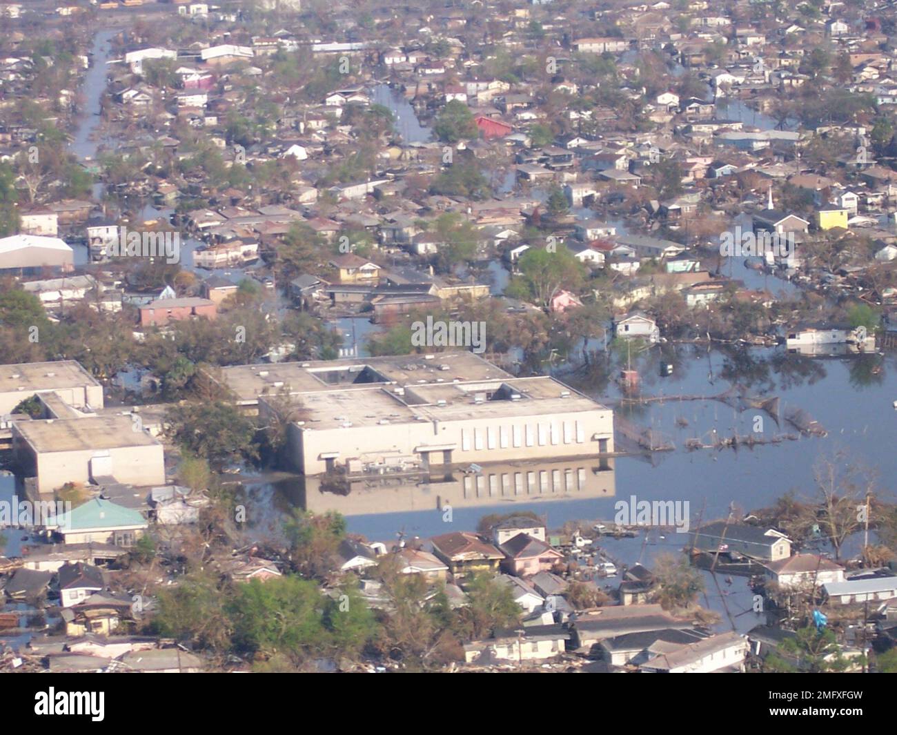 Hurricane katrina aftermath aerial hi-res stock photography and images ...