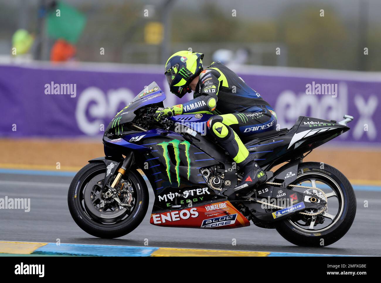 Italian rider Valentino Rossi of the Monster Energy Yamaha MotoGP ...