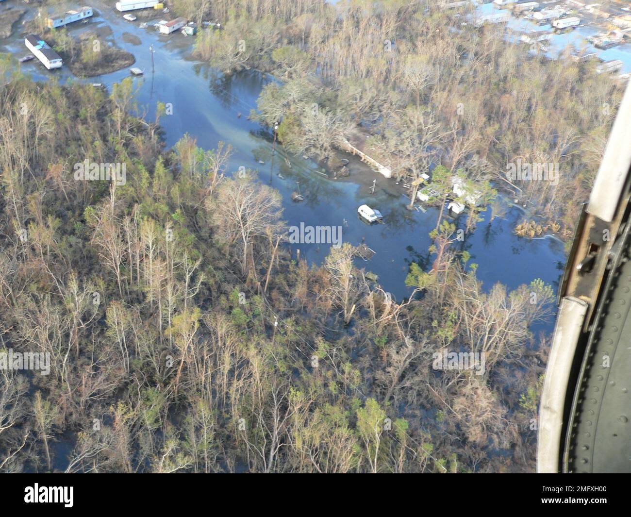 Aftermath - Flooding - Miscellaneous - 26-HK-36-184. aerial view of ...
