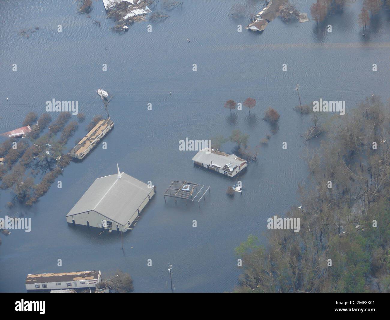 Sector New Orleans - Aftermath - 26-HK-149-24. Hurricane Katrina Stock ...