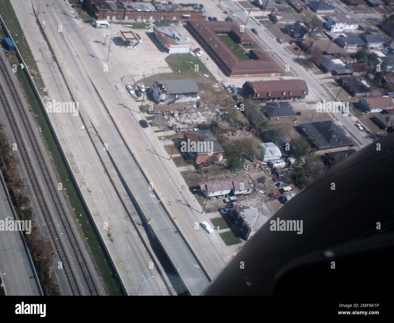 Aftermath - Miscellaneous - Aerial - 26-HK-49-124. aerial view of ...