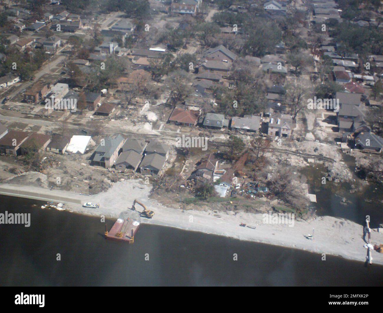 Hurricane katrina community damage hi-res stock photography and images - Alamy
