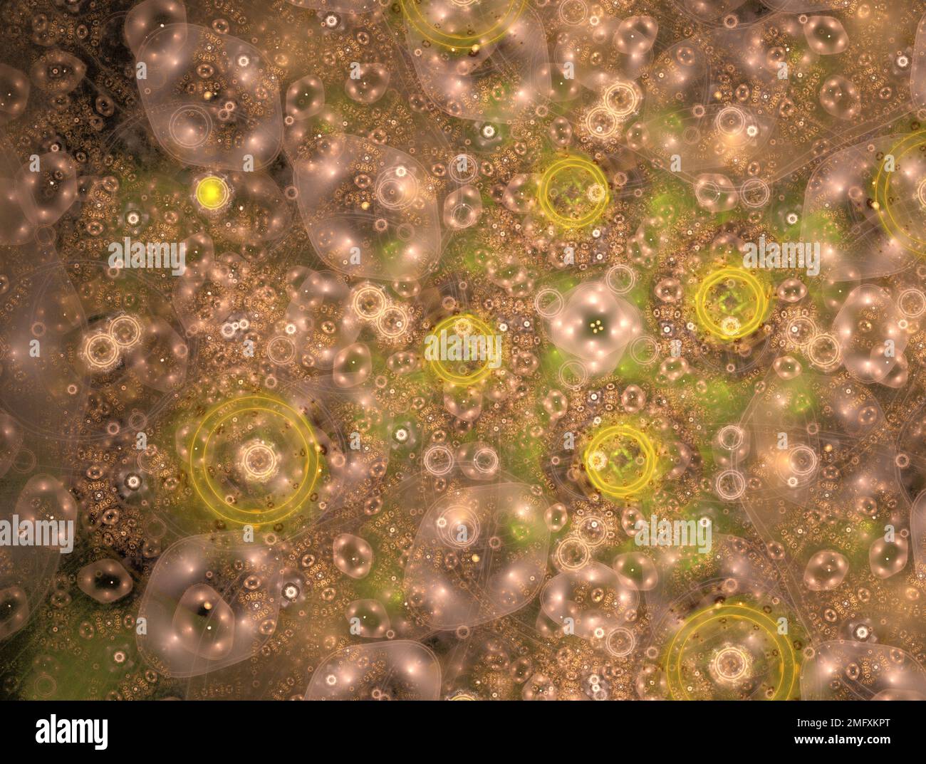 Imaginatory lush fractal texture image abstract background Stock Photo ...