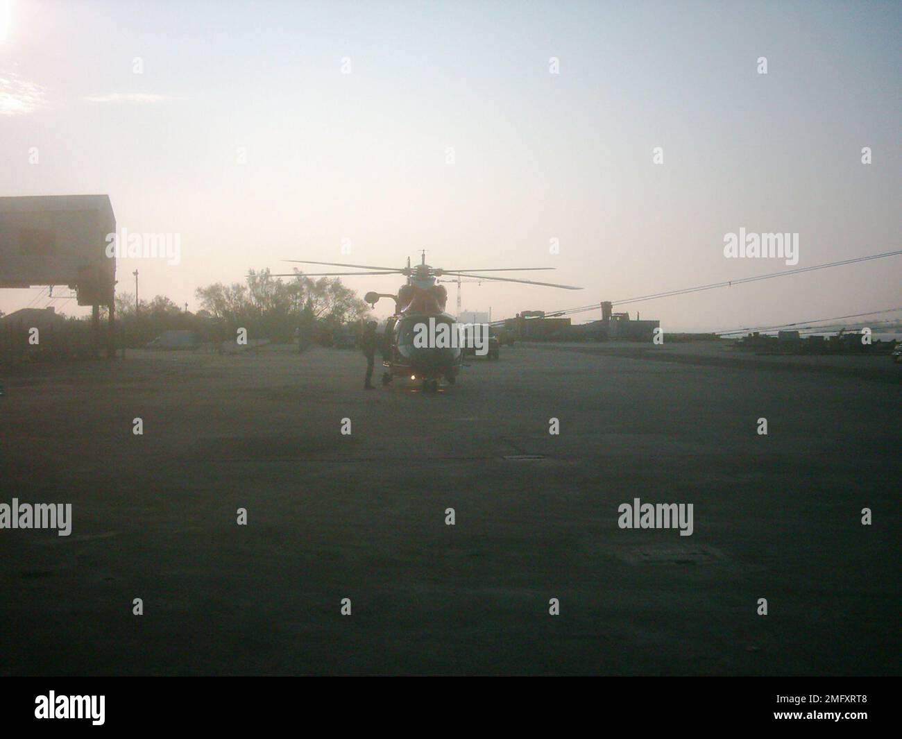 Aircrafts - HH-65 Dolphin - 26-HK-54-5. HH-65 and personnel on ground ...
