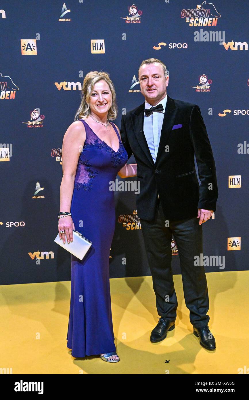 Yves Serenely and partner pictured during the 69 th men edition of the ...